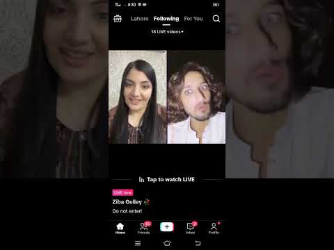 zaiba gul vs shakeel new live video