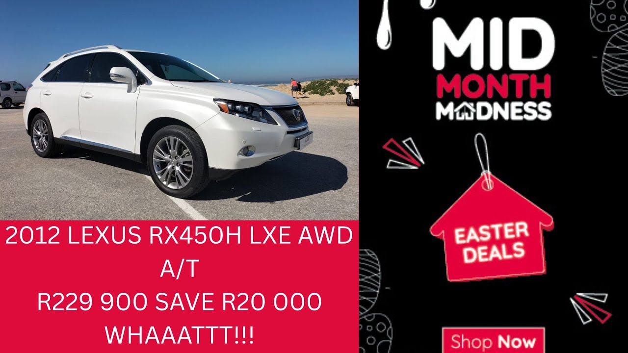 Copy of 2012 LEXUS RX450H HYBRID LXE 1 - YouTube