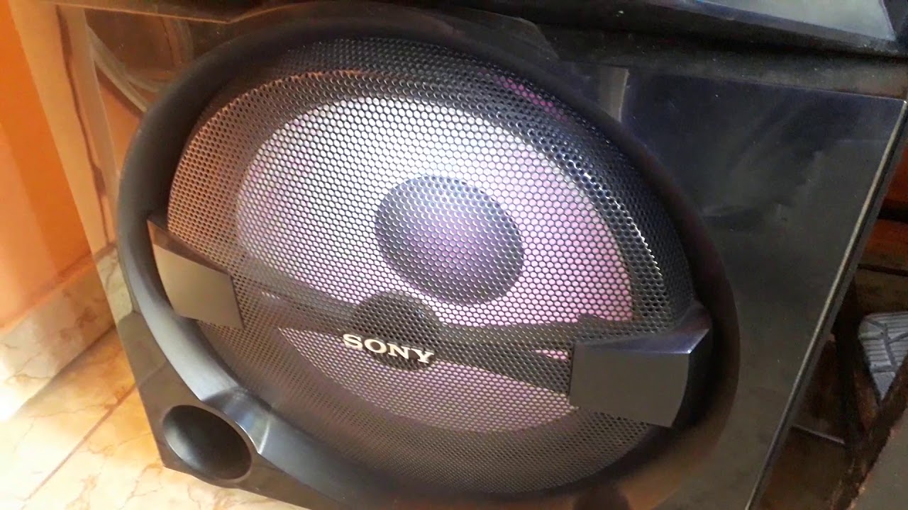 Sony shake 5 con regueton volumen medio - YouTube