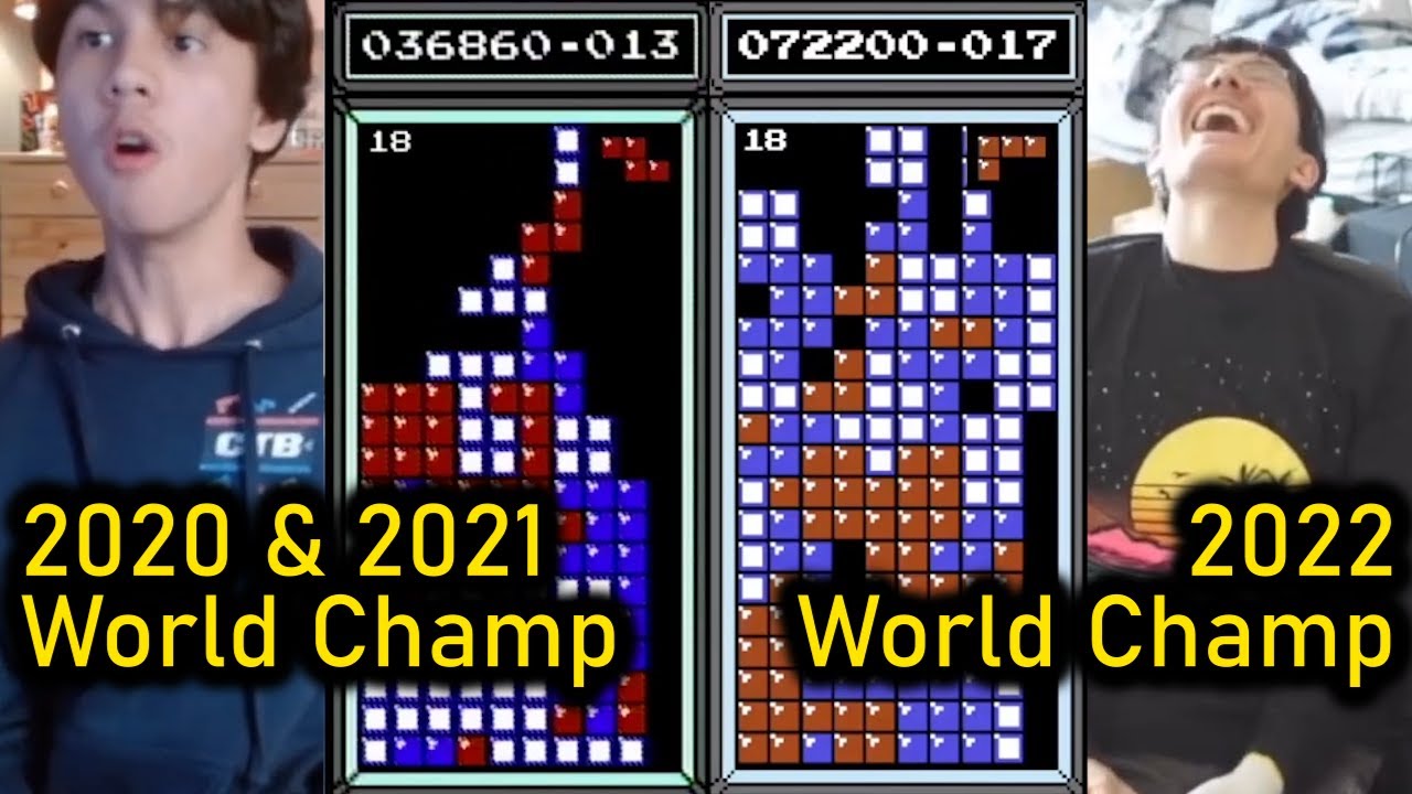 Two Tetris World Champions Have Two Very Quick Games - YouTube