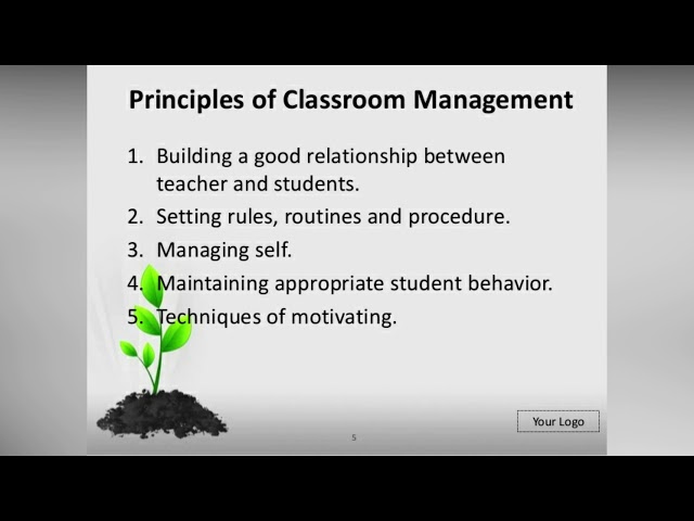 Principle In Classroom