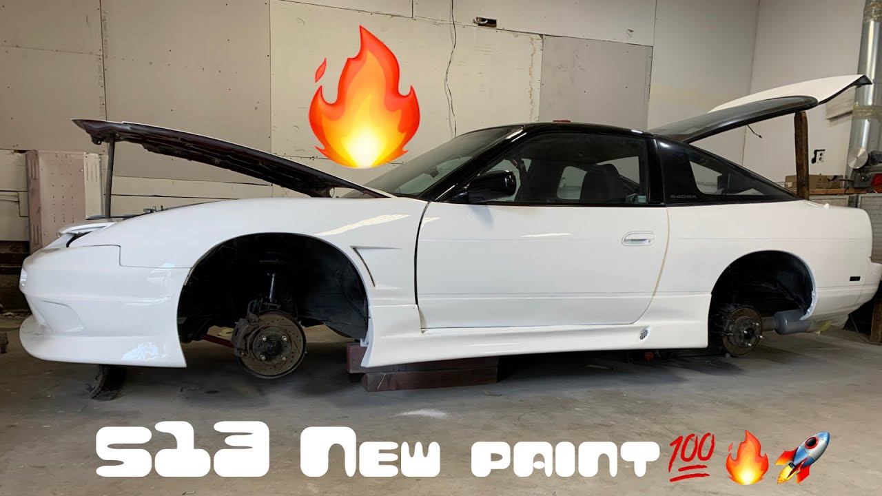 The nissan 240sx s13 new paint job 🔥🚀 - YouTube