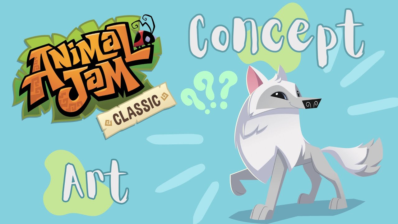 AJC Maned Wolf Concept Art! | Animal Jam Classic - YouTube