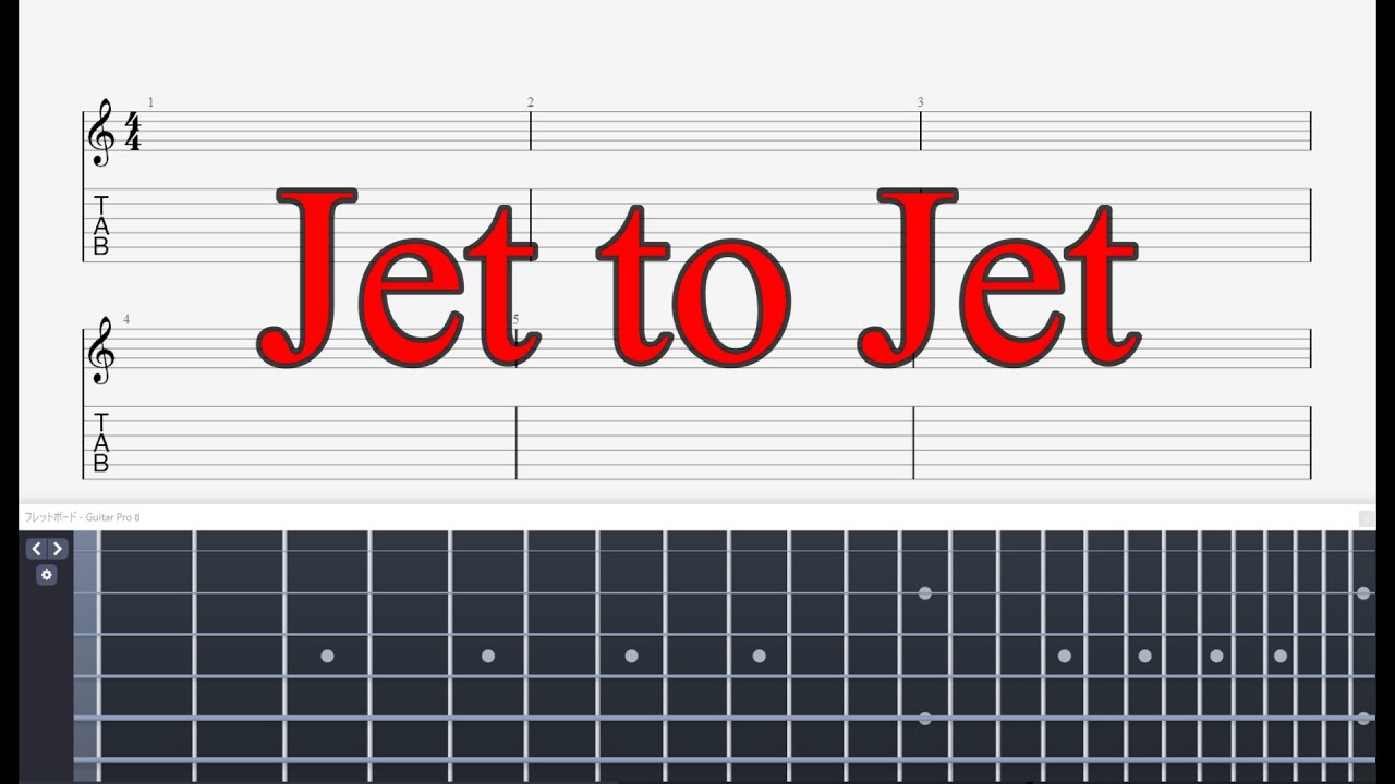 【TABS】Alcatrazz - Jet to Jet | Solo - YouTube