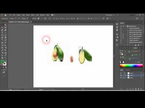 Gambar Buah dengan Mesh Tool Adobe Ilustrator - YouTube