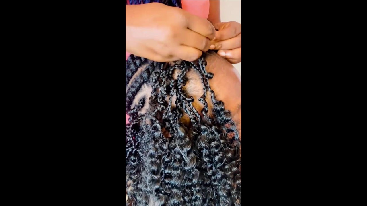 Tutorial: Micro-Braids And Crochet-Codite Afro - YouTube