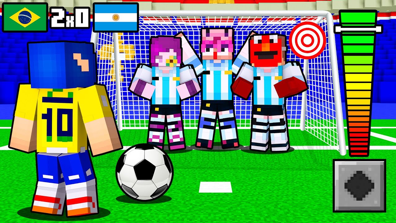 Copa do mundo 2022 VERSÃO MINECRAFT - YouTube