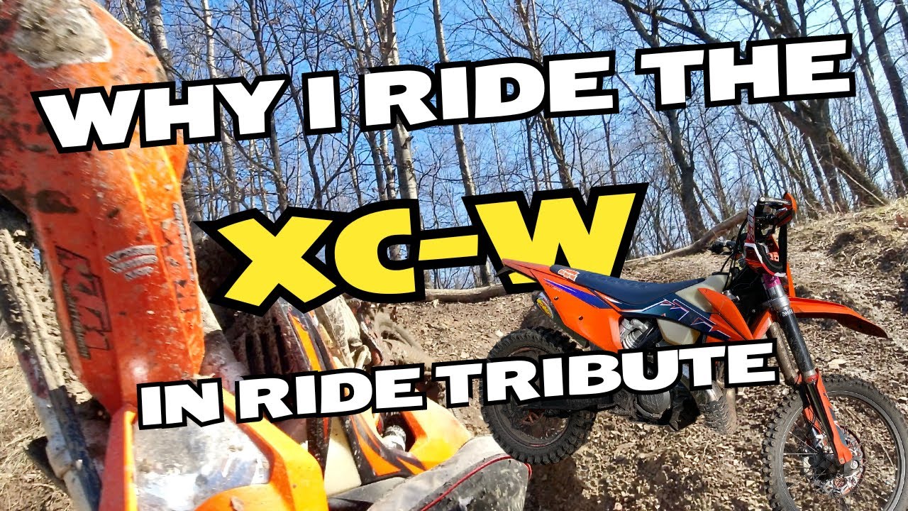 Why I ride the XC-W: in-saddle talk & ride - YouTube
