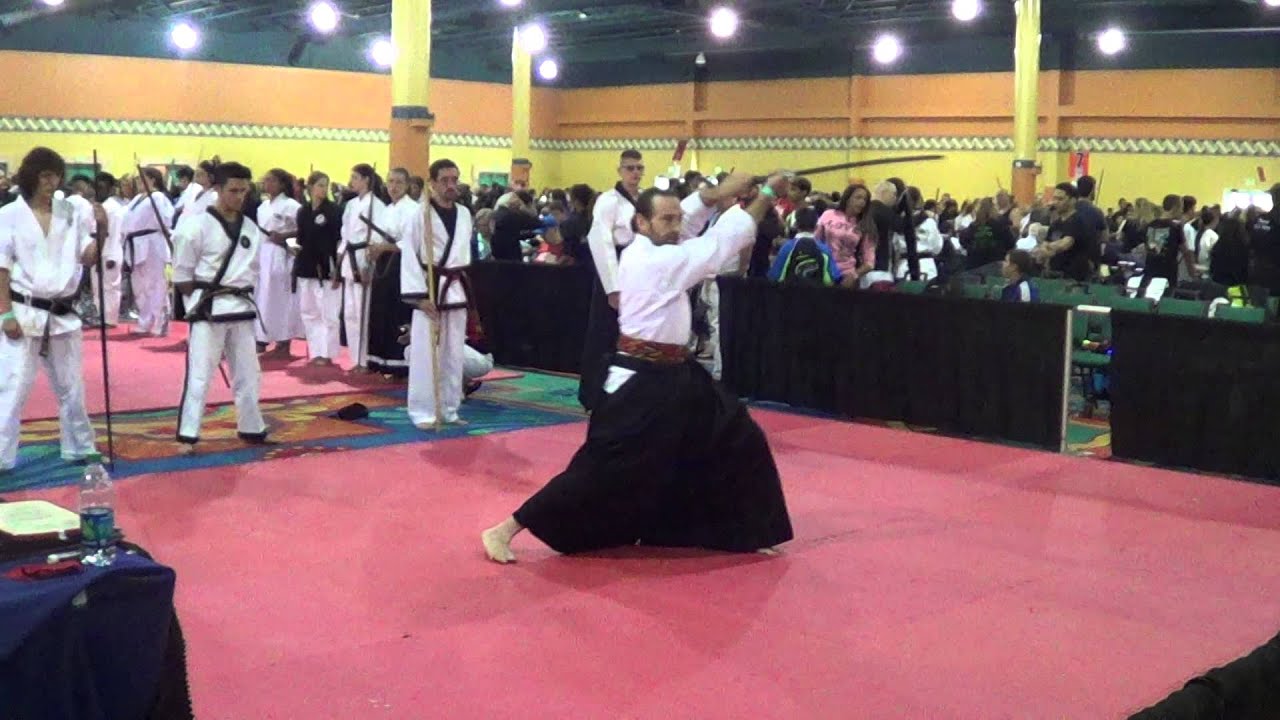 Anthony Allman's Sword Kata at the US Open 2015 - YouTube