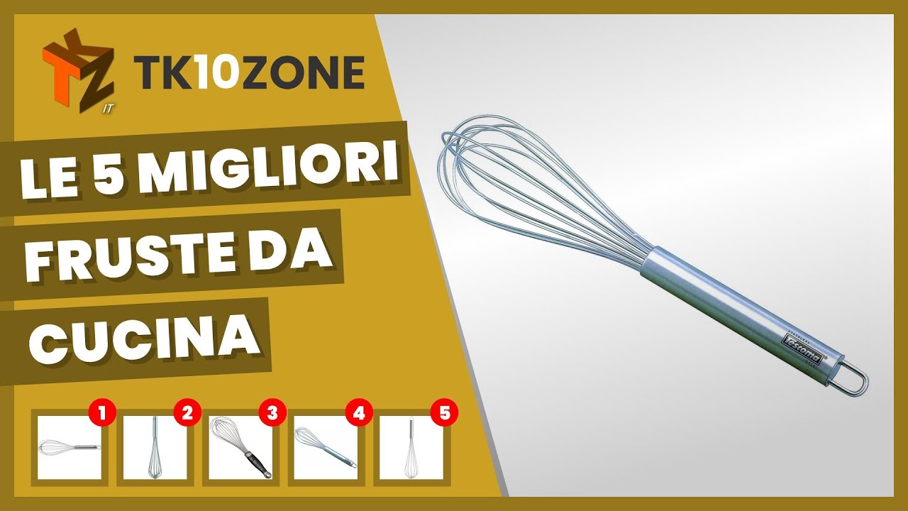 Le 5 migliori fruste da cucina - YouTube