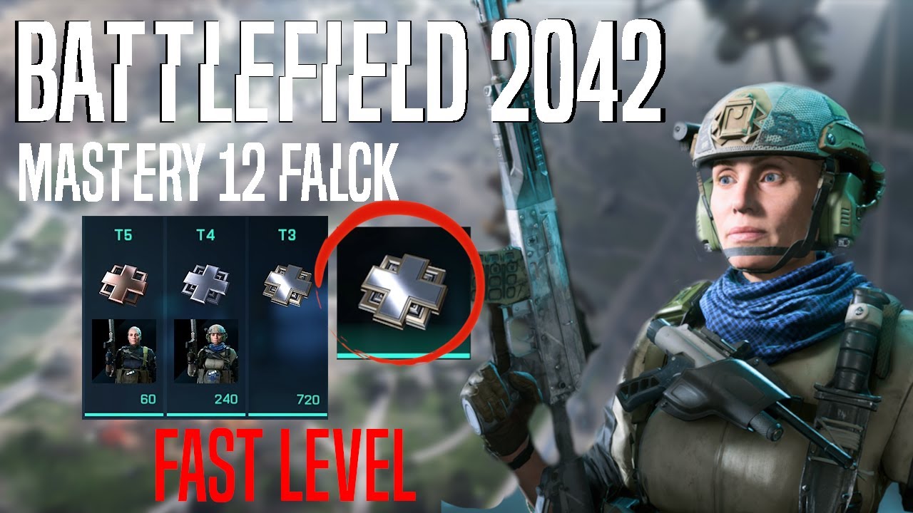 Battlefield 2042 | FASTEST WAY TO LEVEL UP FALCK to Mastery 12 - YouTube