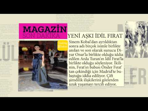 ARDA TURAN'IN YENİ AŞKI İDİL FIRAT