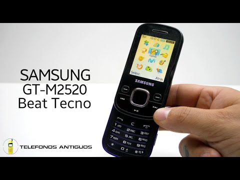 Celular Samsung Beat Tecno GT-M2520 Del Año 2009 - YouTube