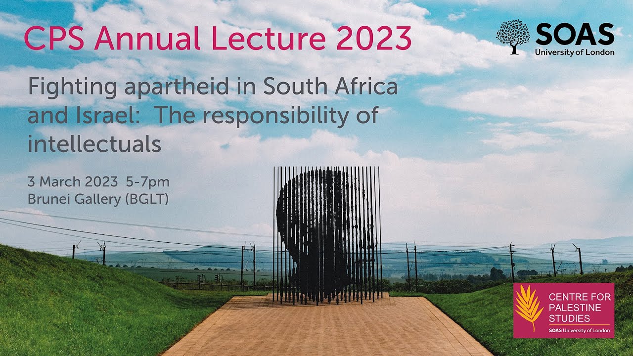 Fighting apartheid in South Africa & Israel: The responsibility of ...