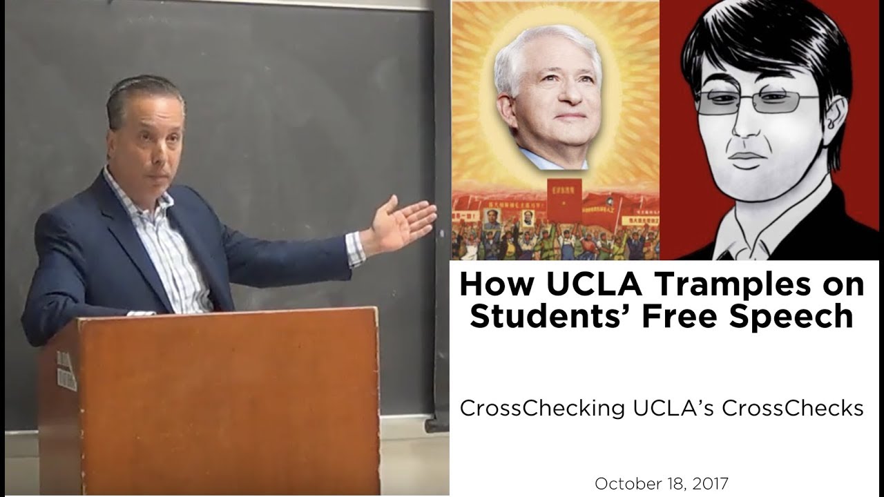 Demagoguery over Dialogue at UCLA: Keith Fink CrossChecking Jerry Kang ...