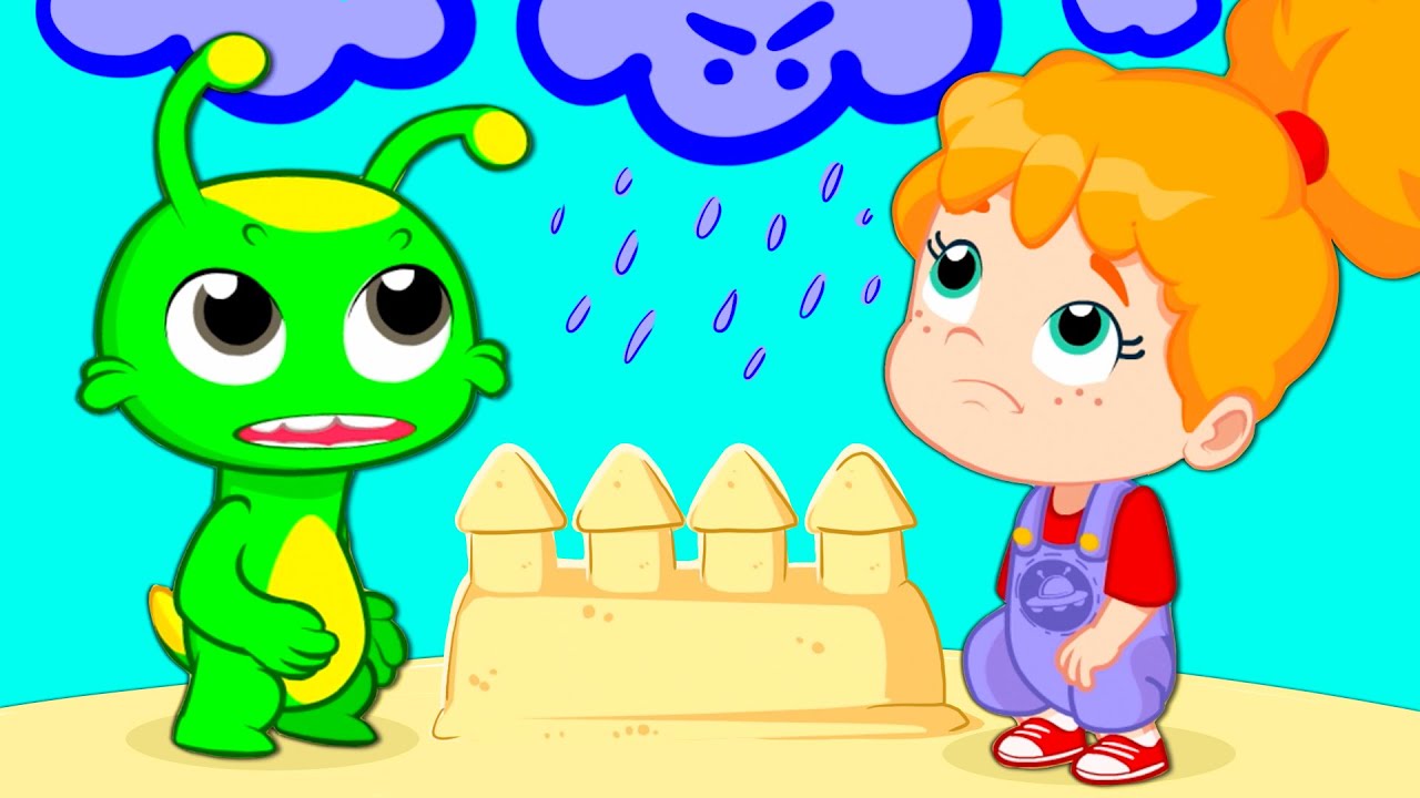 Groovy The Martian | Learn colors and shapes with a giant sandcastle at ...