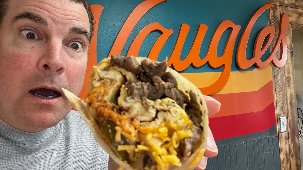 Naugles Steak and Egg Burrito - YouTube