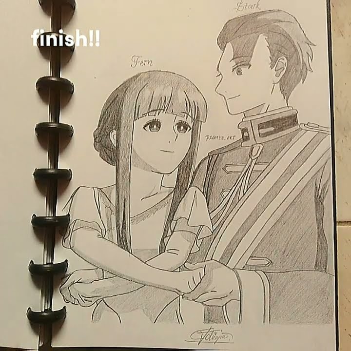 Fern And Stark in dance scene from anime : Sousou no Frieren - YouTube