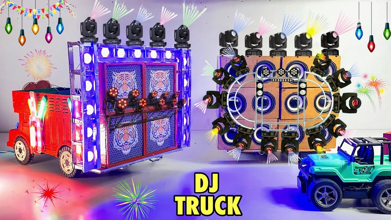 DIY Mini Wedding DJ Road Lights shaadi wala | DJ competition Loading ...