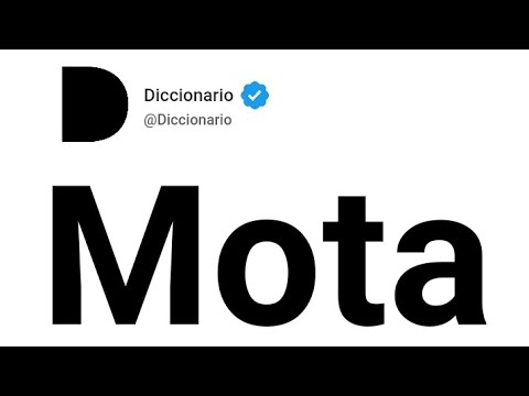 Mota Significado En Español - YouTube