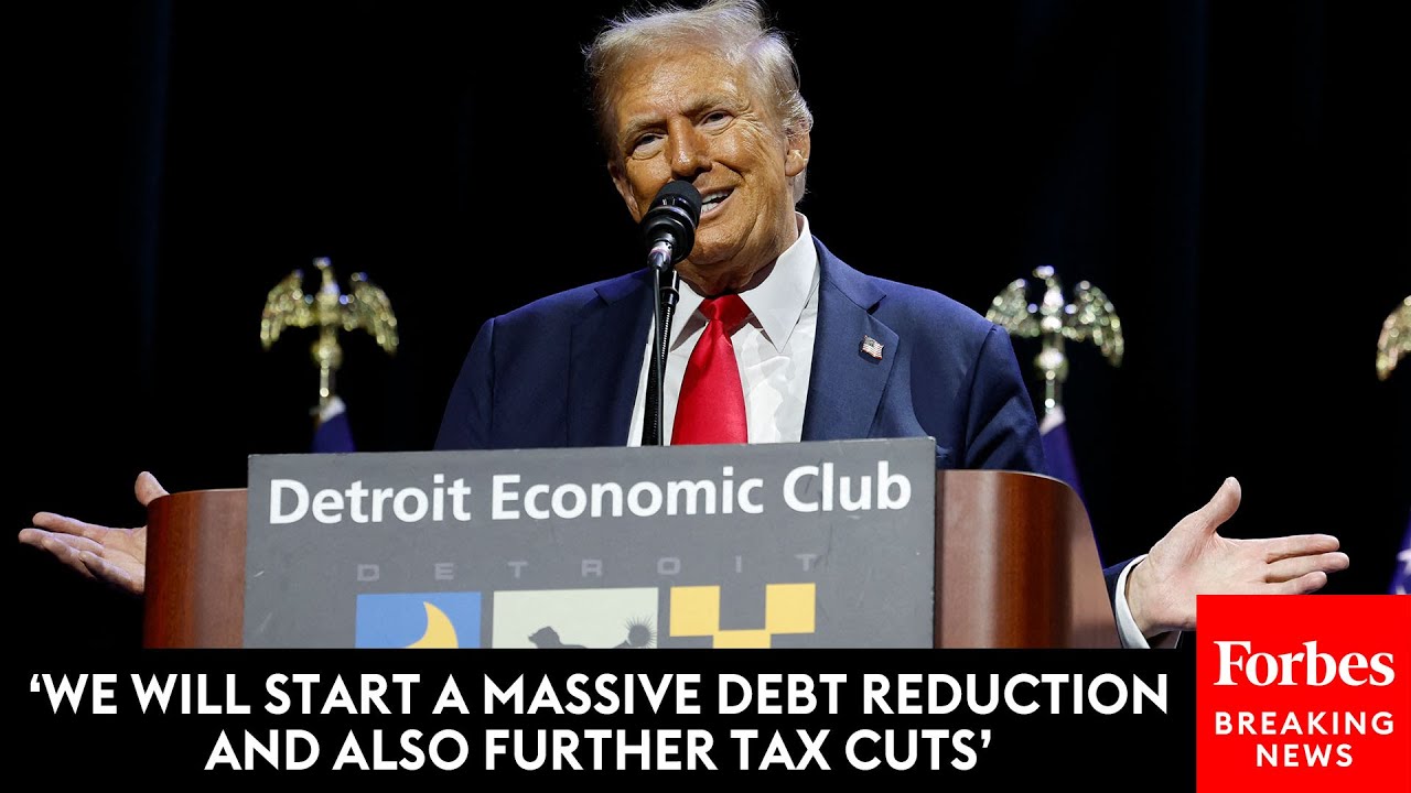 FULL SPEECH: Trump Does Deep Dive On His Economic Policy Plan In ...