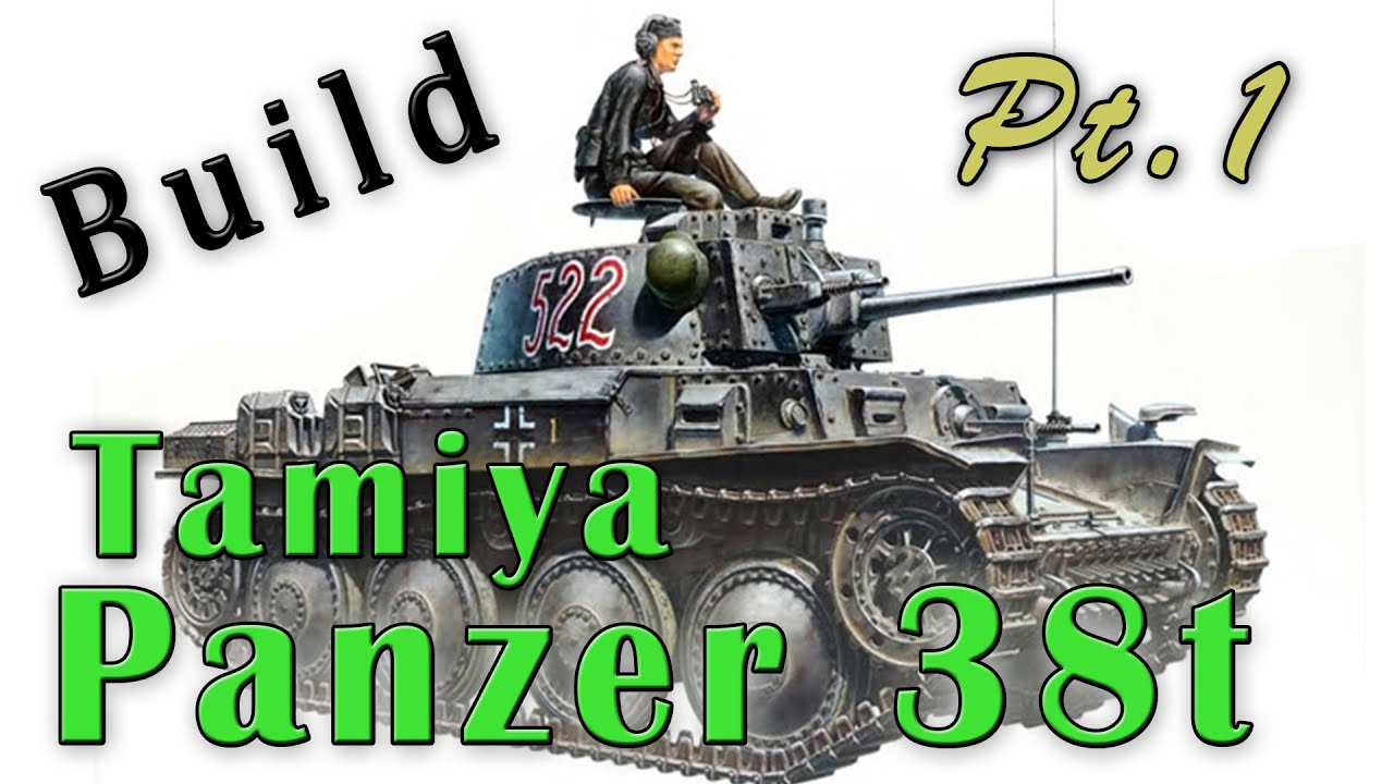 Tamiya 1/35 Panzer 38t Build Pt. 1 - YouTube