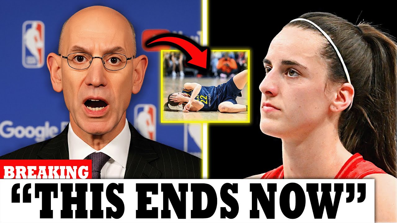 Adam Silver STORMS OUT as Caitlin Clark WNBA CORRUPTION EXPOSED – LAWSUIT ERUPTS?! - YouTube
