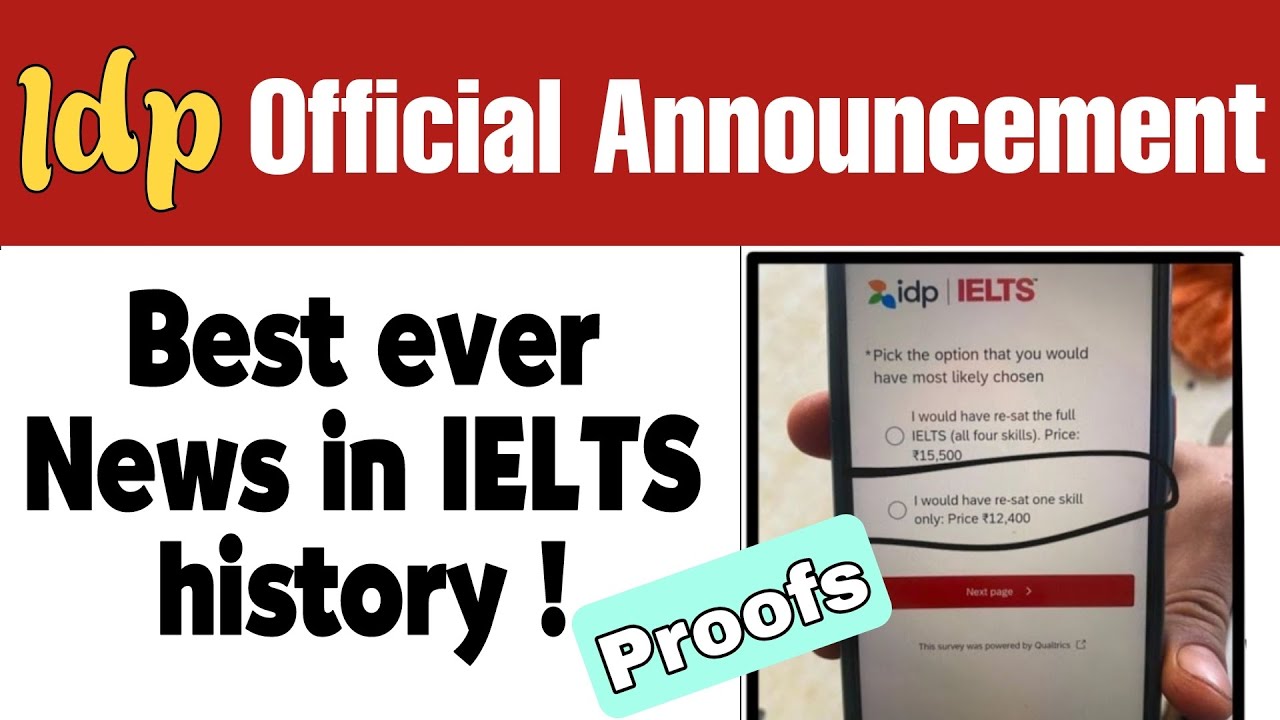 Biggest good news for IELTS candidates | Best ever news | IELTS News ...