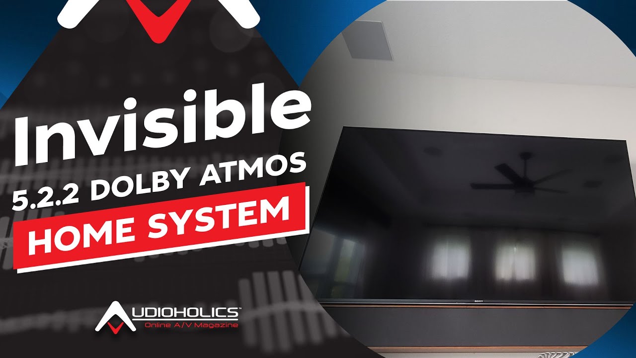 Invisible Klipsch 5.1.2 Dolby Atmos System Blends Room Decor w Great ...