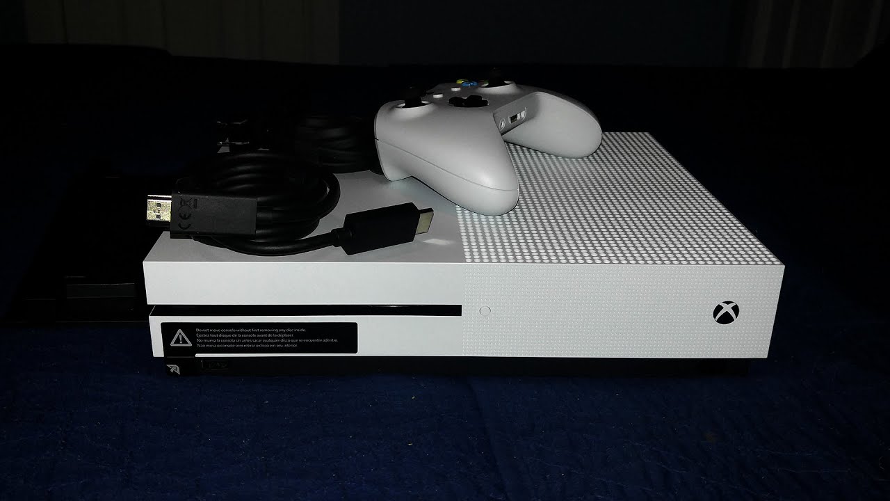 Unboxing Xbox One S 2TB Console 1080p/60fps - YouTube