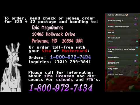 MS-DOS Crypt - Adventure Math - YouTube