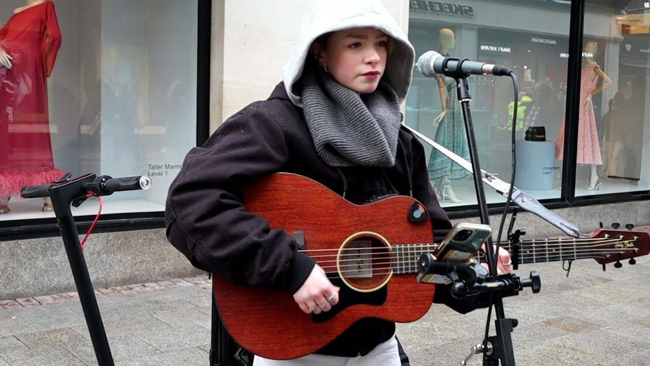 As Dublin Freezes Sarah Fitzsimon Performs "Wings" by Birdy... - YouTube