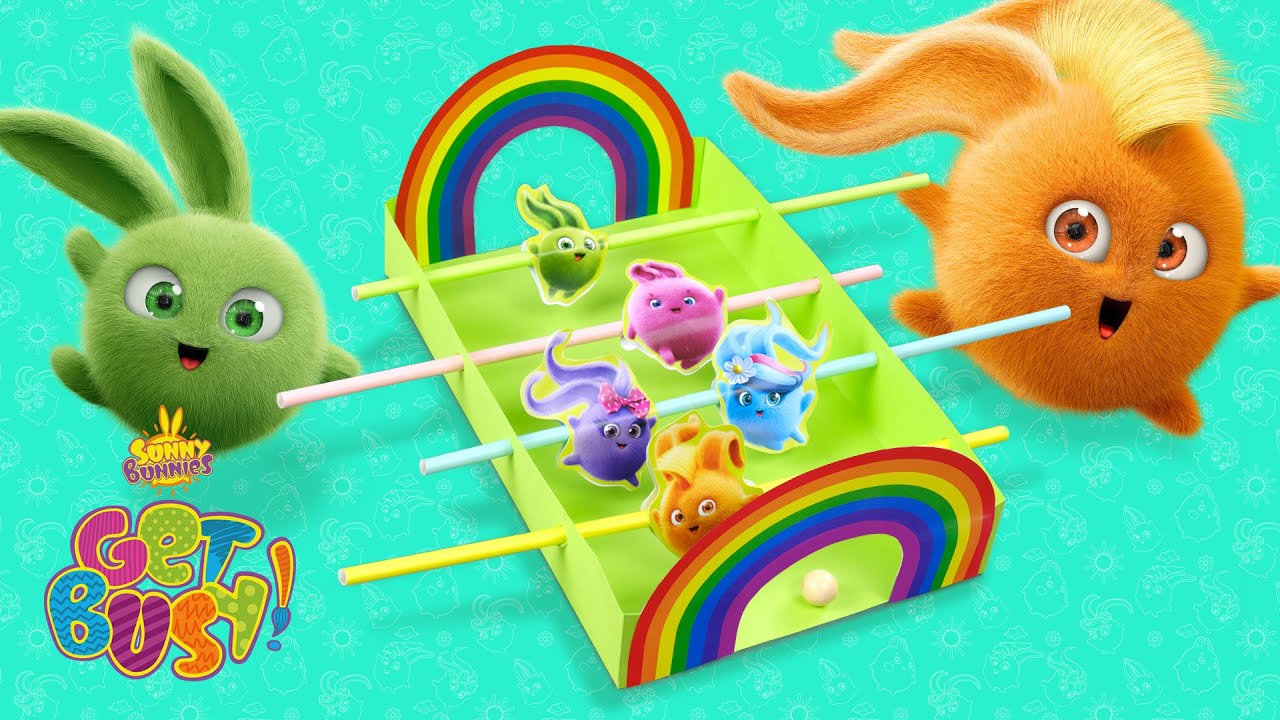 SUNNY BUNNIES How To Make Table Soccer GET BUSY COMPILATION SUNNY BUNNIES How To Make Table Soccer GET BUSY COMPILATION