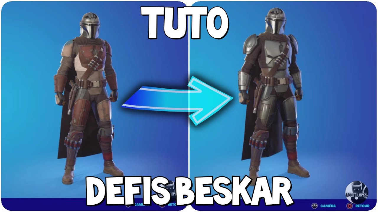 COMMENT AVOIR LE SKIN MANDALORIAN BESKAR ( QUETE DE BESKAR FORTNITE ...