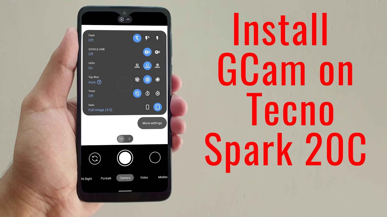 Download GCam 8.5 for Tecno Spark 20C (Google Camera APK Port Install ...