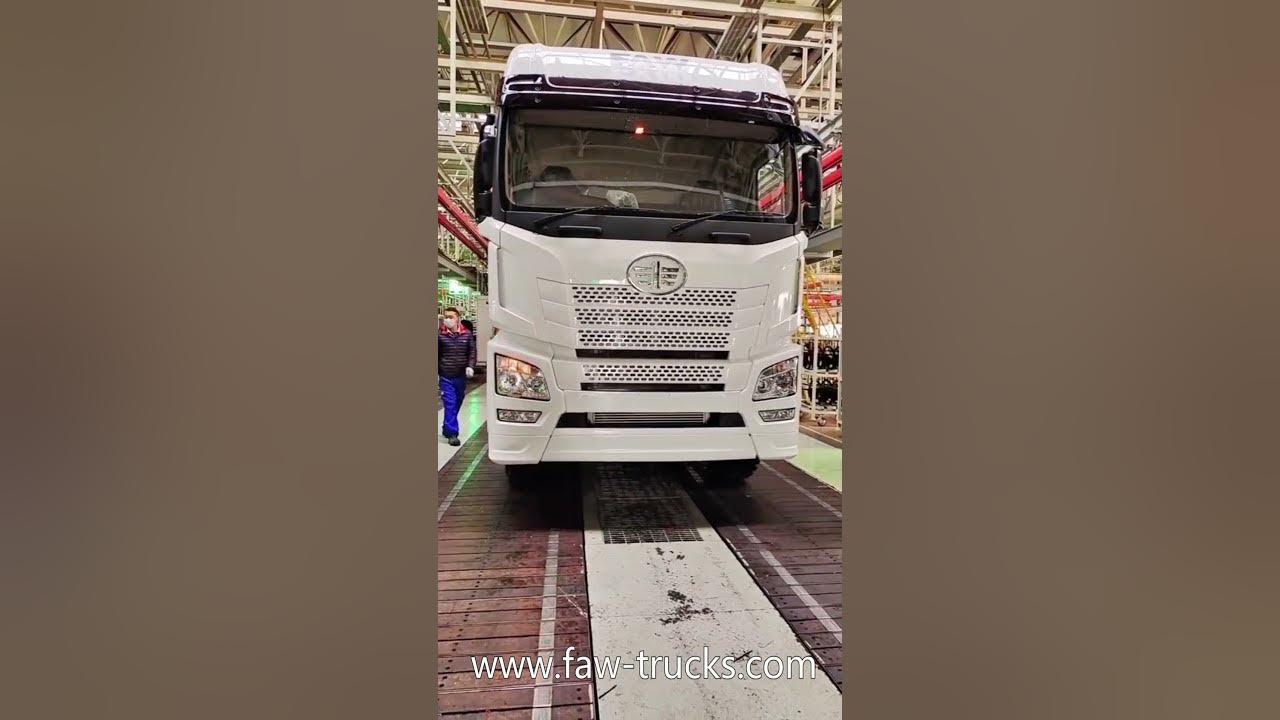 FAW JH6 550 HP Truck Tractor 6x4 for Sale in Indonesia - YouTube