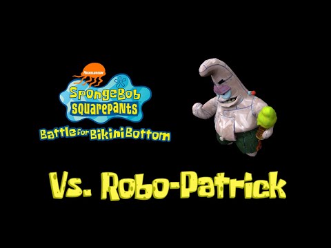 Spongebob Squarepants Battle for Bikini Bottom Vs. Robo-Patrick - YouTube