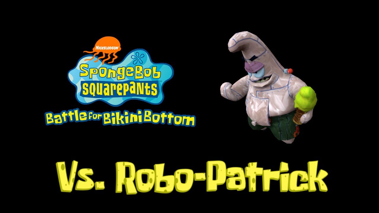 Spongebob Squarepants: Battle for Bikini Bottom Vs. Robo-Patrick - YouTube