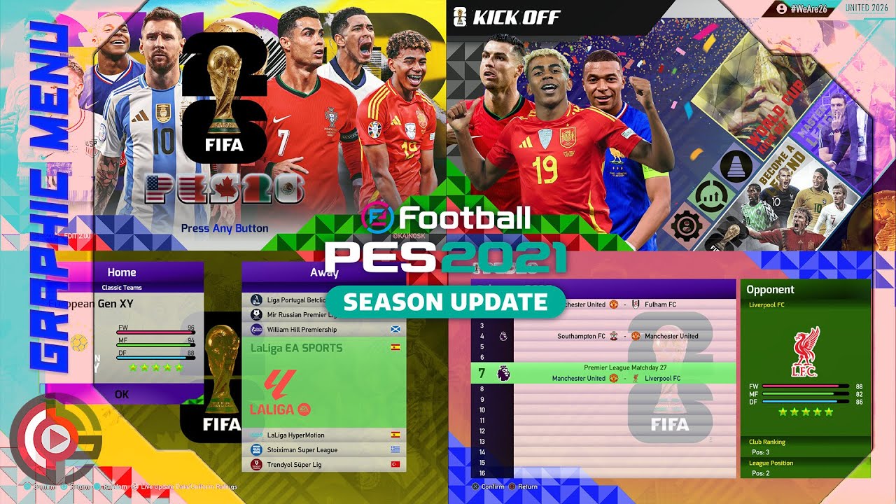 SPFootball Life | PES 2021 [PC] - [PREMIUM] World Cup 2026 Next-Gen ...