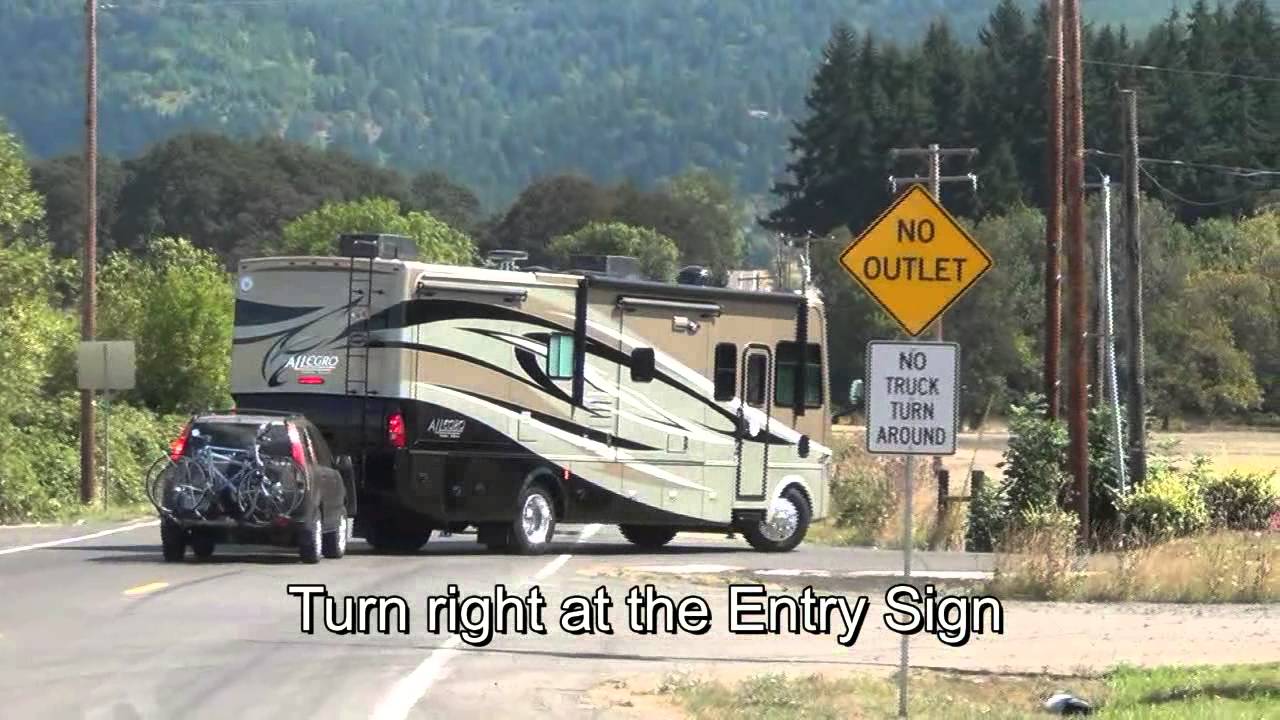 Premier RV Resorts Eugene Oregon Getting Here - YouTube