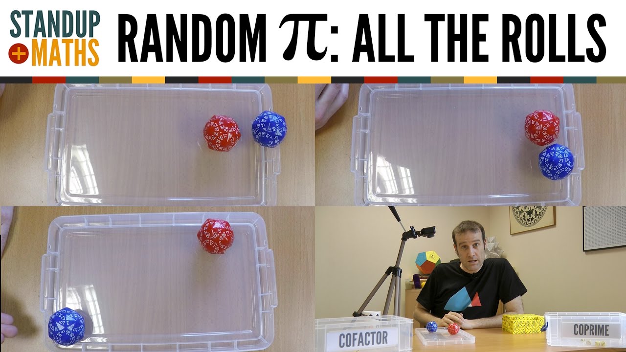 ALL THE ROLLS: Generating π from 1,000 random numbers - YouTube