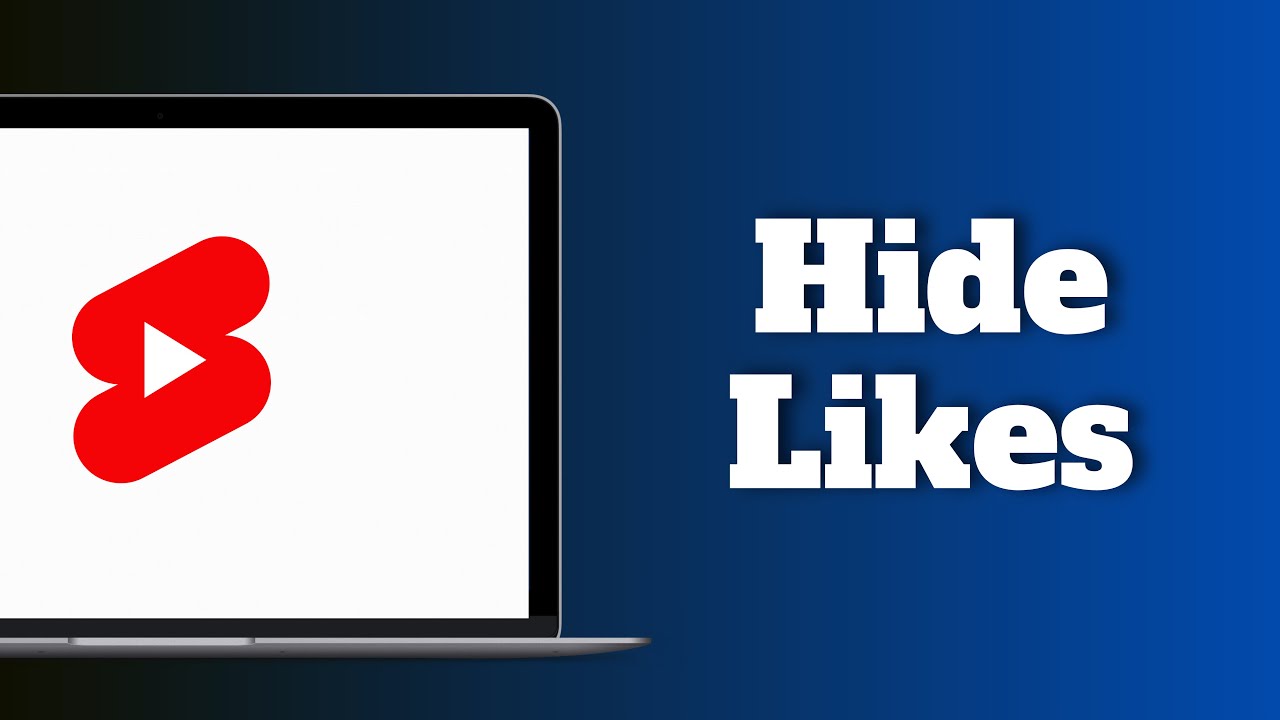 How to Hide Likes on YouTube Shorts from PC - YouTube