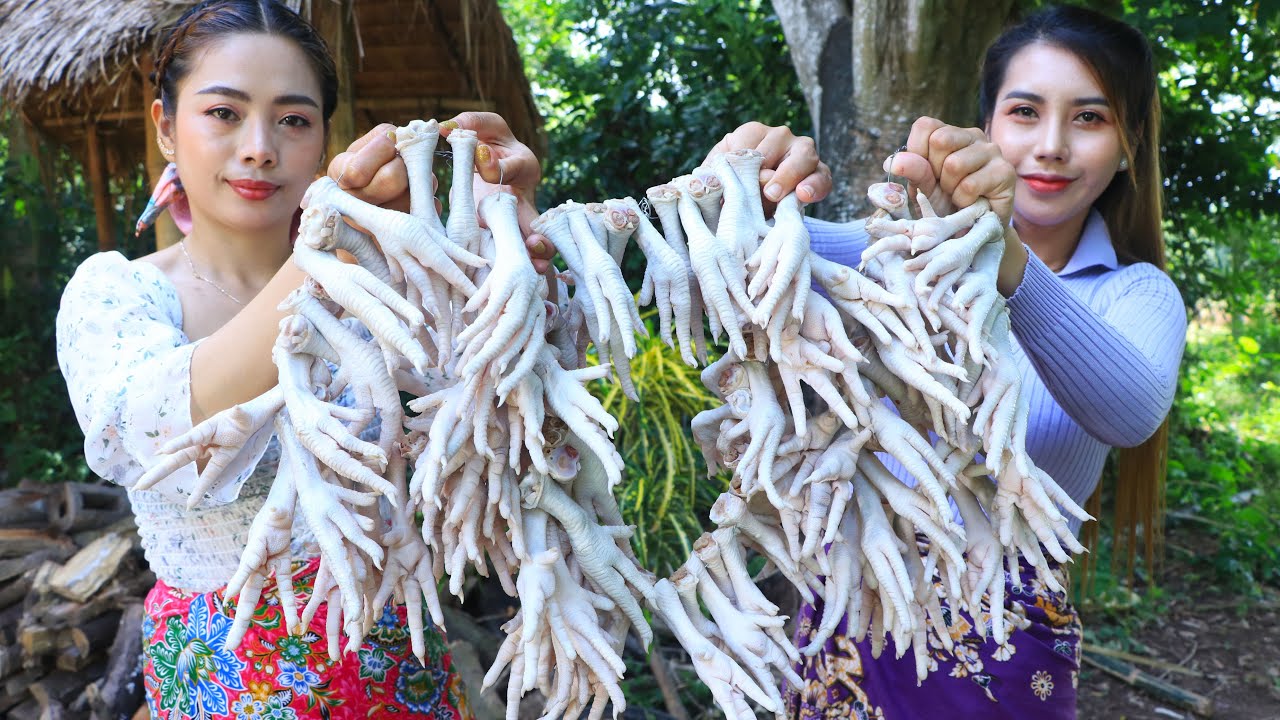 Yummy cooking steamed chicken feet recipe - The best chicken feet ...