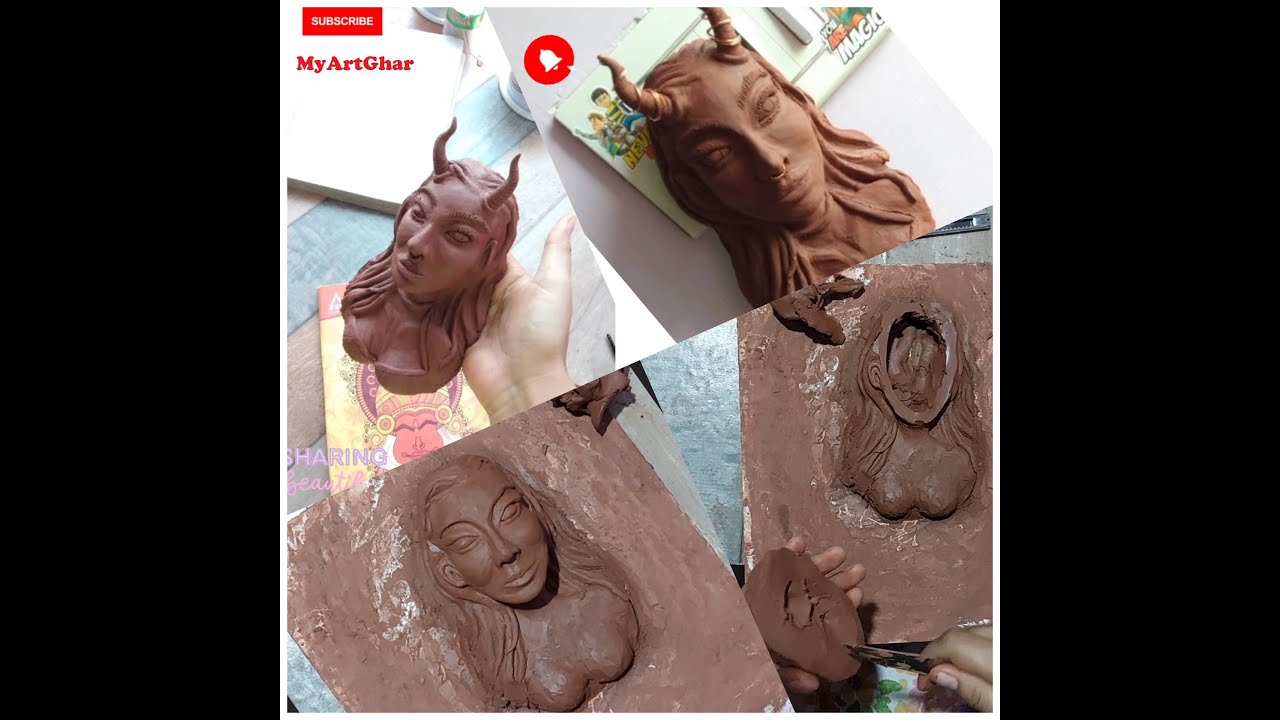 Indian Clay Sculpture - YouTube