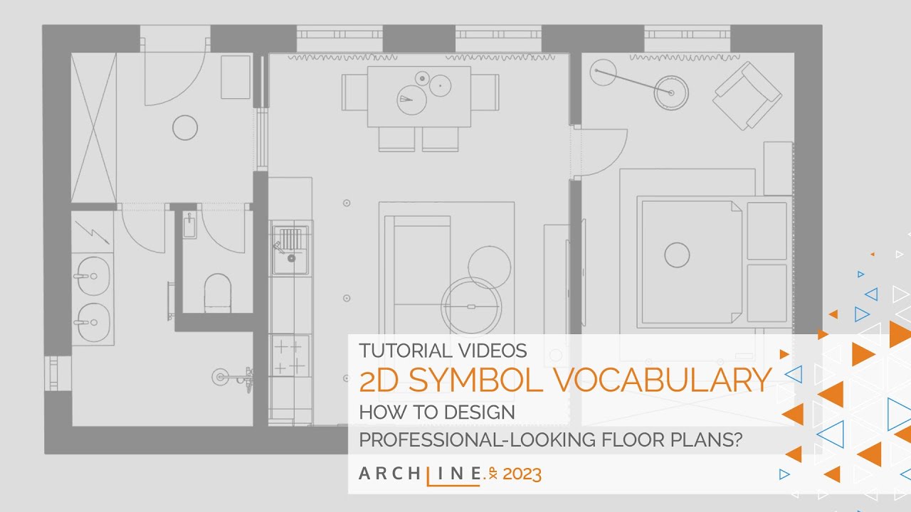How to design professional-looking floor plans? - ARCHLine.XP 2023 Tutorial videos - YouTube