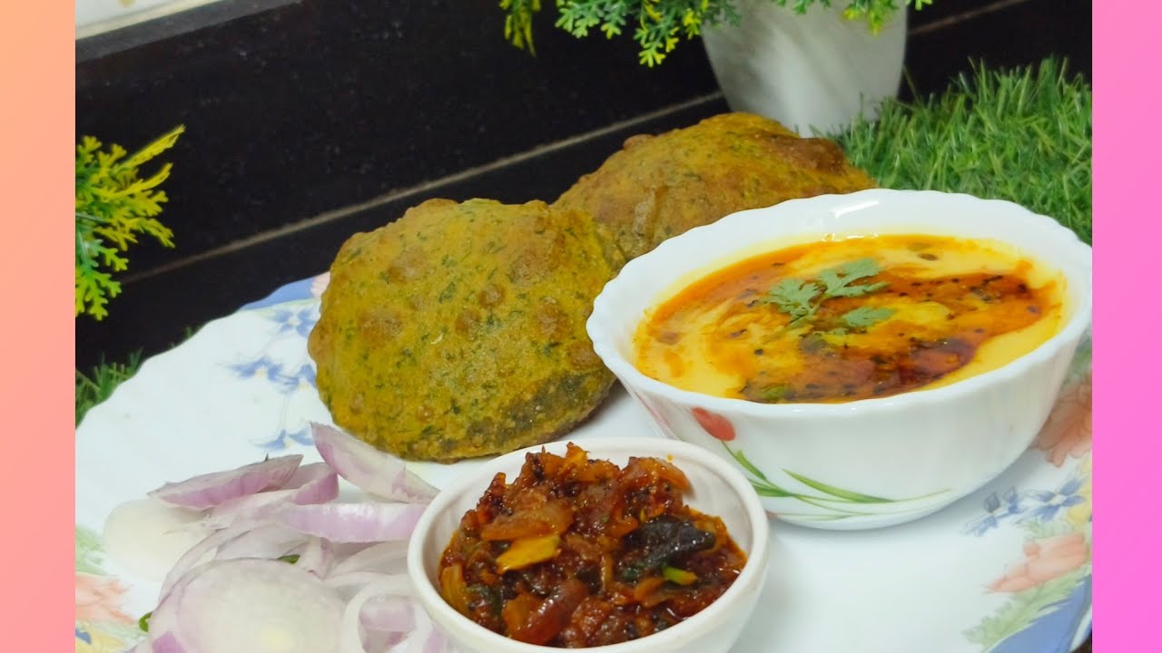 "Flavors of Rajasthan: Palak Puri, Kadi, & Lasan ki Chatni - A Culinary ...