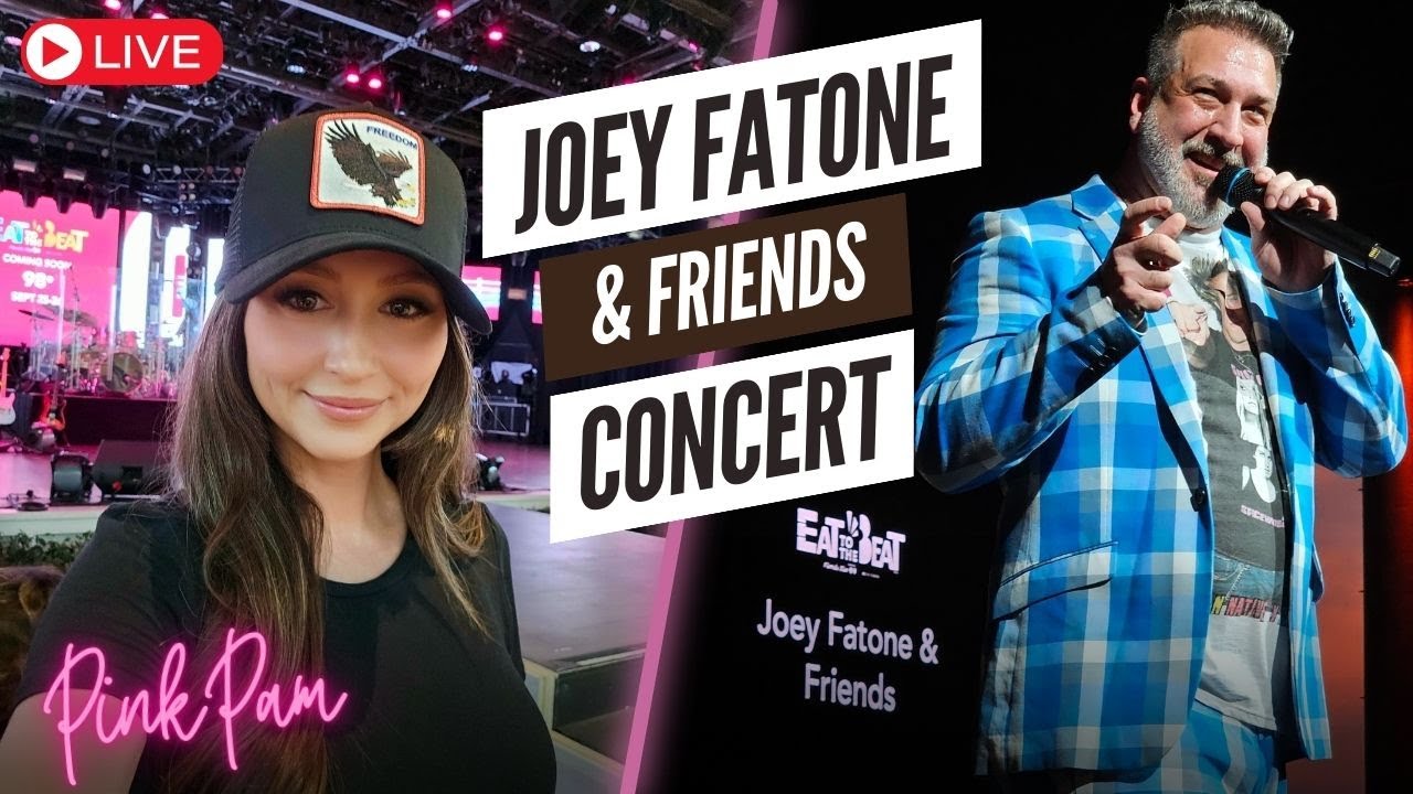 🔴 LIVE | Joey Fatone/Lance Bass & Friends Concert at Epcot's Food ...