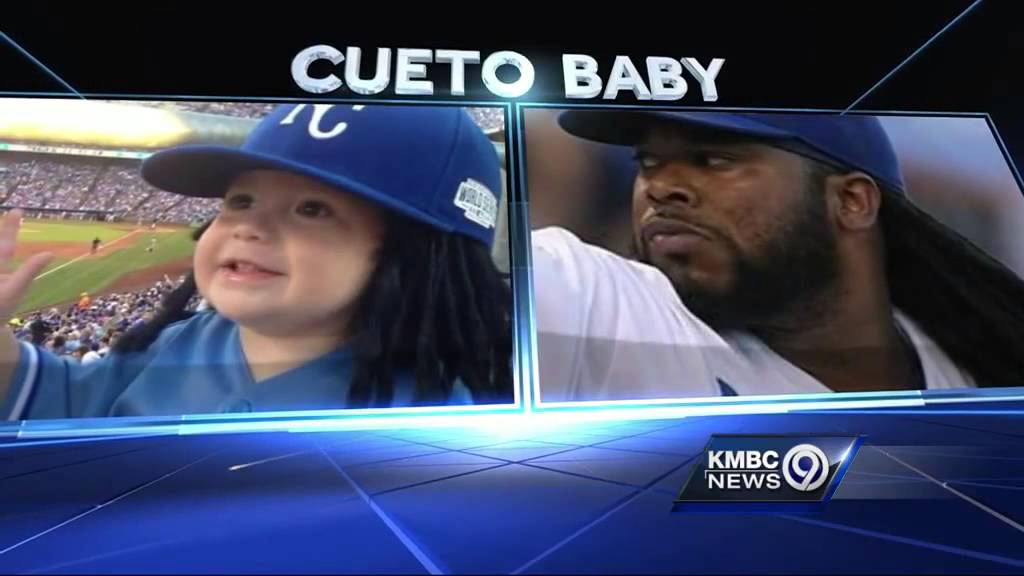'Johnny Cueto baby' becomes social media star - YouTube