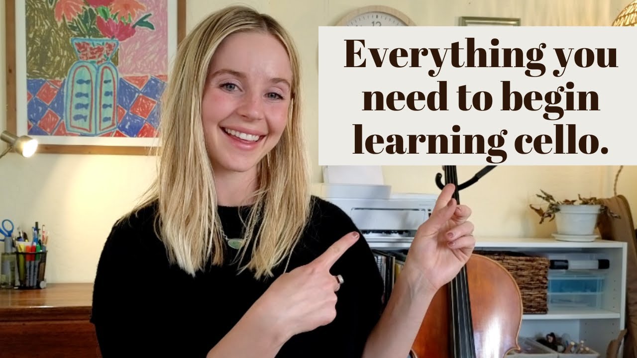 Everything you need to begin learning cello - Beginner Series Video #1 ...