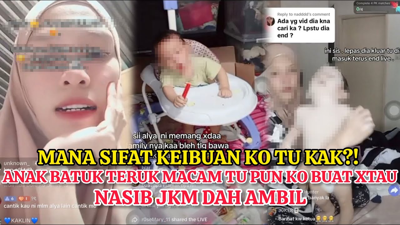 ANAK DAH BATUK TERUK MCM TU KO BOLEH BUAT XTAU, NASIB JKM DH AMBIL ...